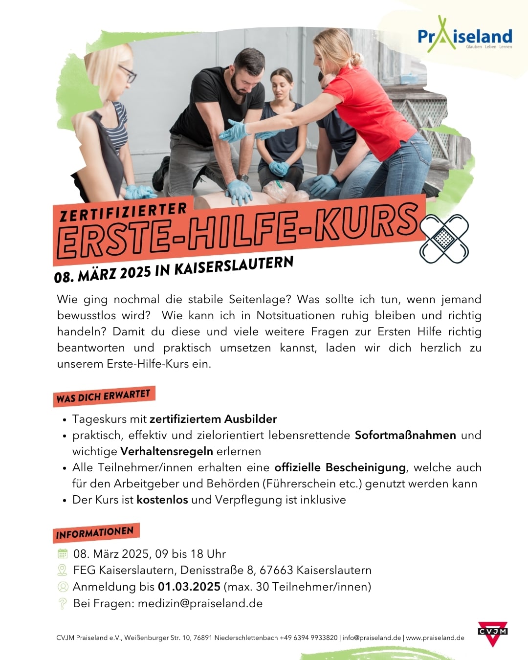 Erste Hilfe Kurs Kaiserslautern
